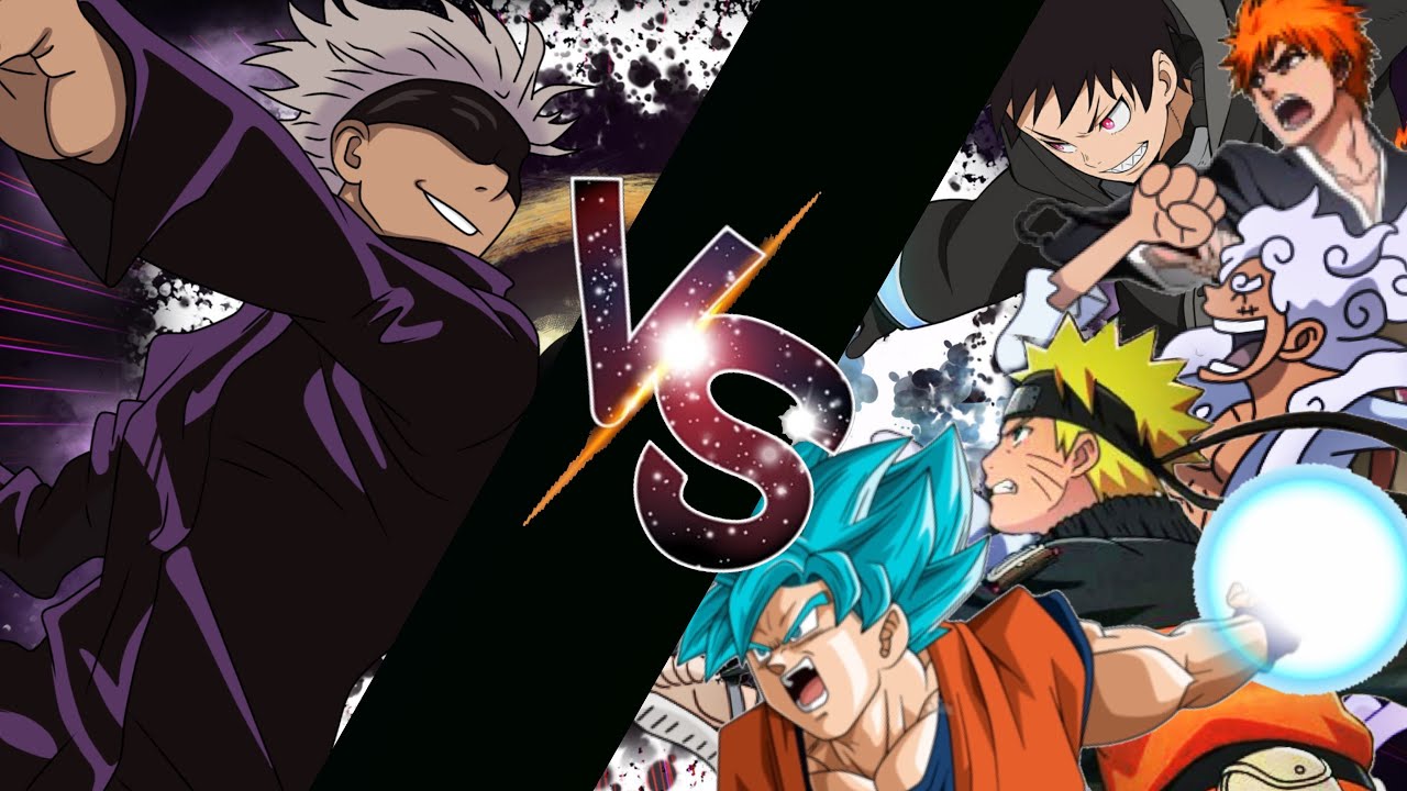 Gojo vs Everyone Part 2 | The Ultimate Showdown | Bleach, Fire Force ...