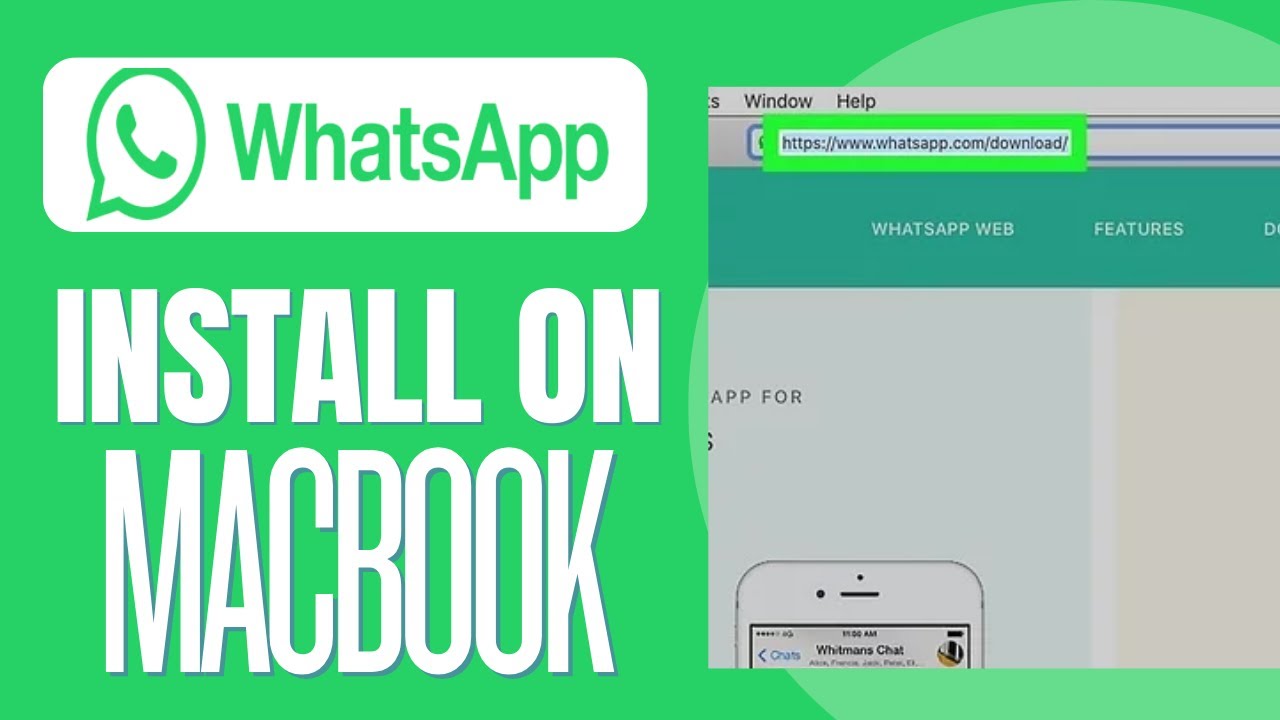How to install whatsapp on macbook air or pro - YouTube