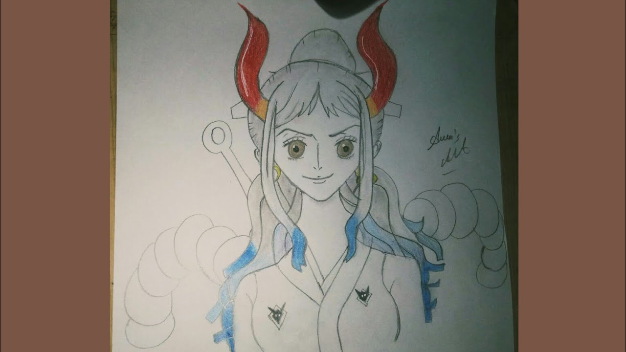 How to draw Yamato | One Piece | Step by Step | Amun's Art - YouTube