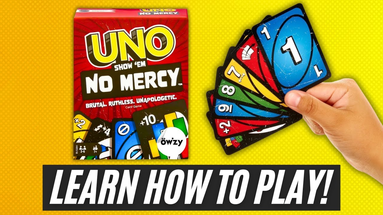 How To Play UNO: Show 'Em No Mercy - YouTube