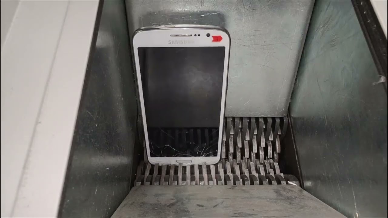 Mobile Phone SSD Shredder High Security CD Shredder Machine - YouTube