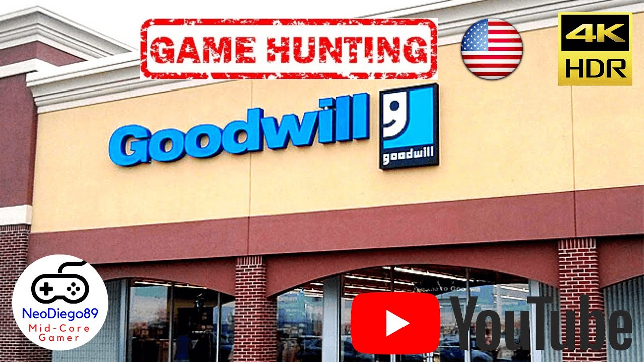 Game Hunting at Goodwill (El Segundo) in California, USA - Videogames ...