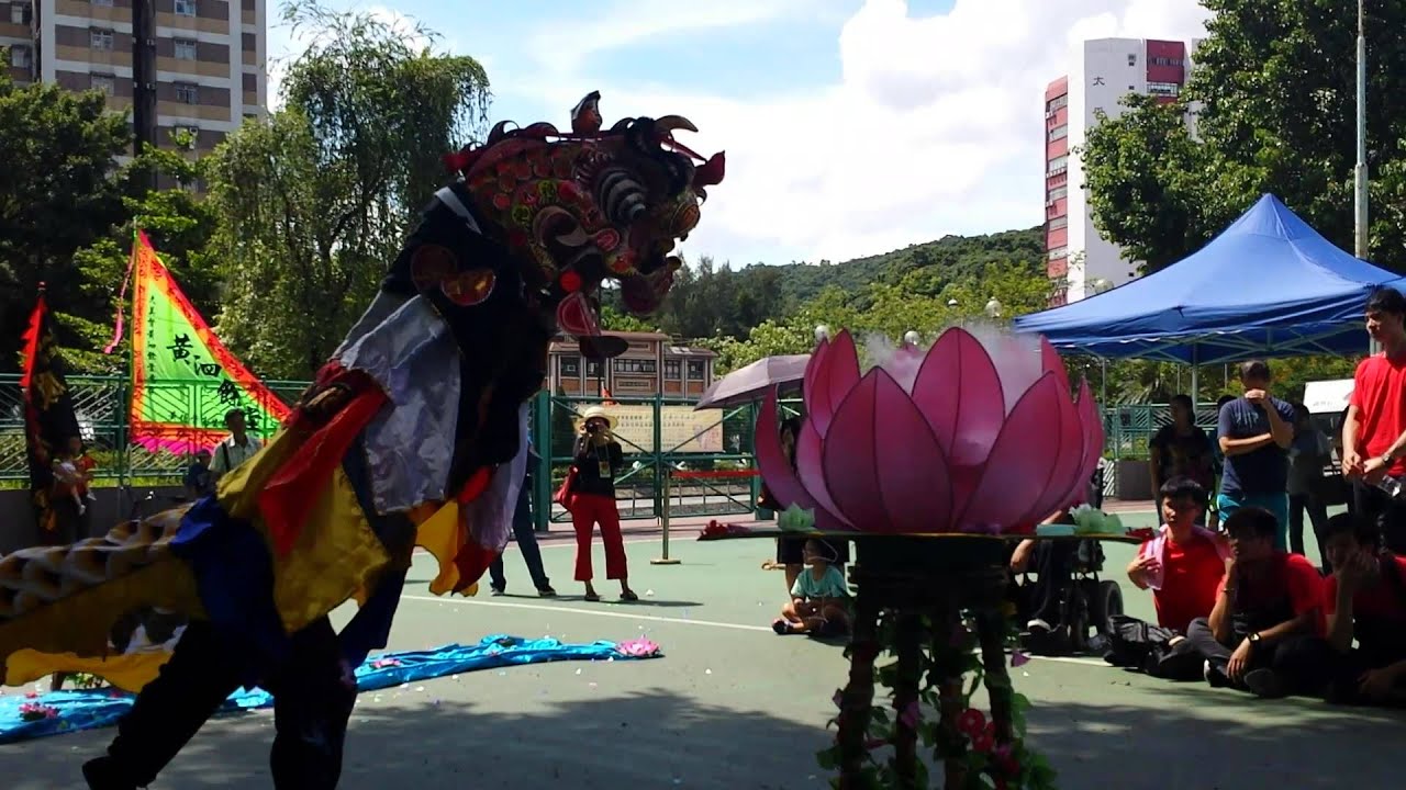 Unicorn(Qi-ling)lion dance 大埔麒麟觀摩賽2015 - YouTube