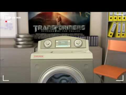 Transformers 2 Casting Robot : Walter Washing Machine - YouTube