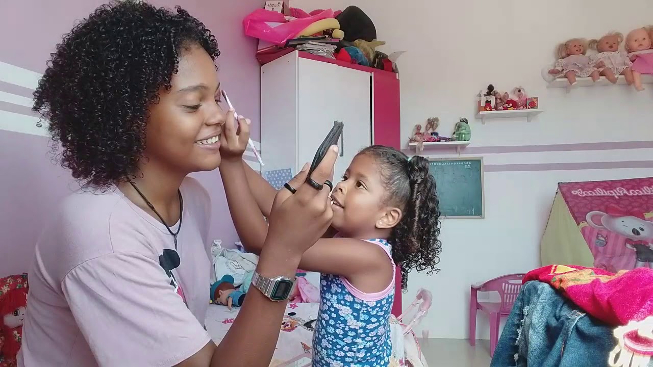 Minha Irmã Mim Maqueando ♥️ Youtube