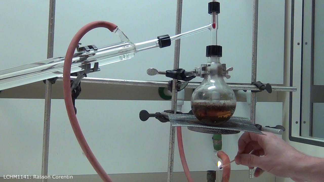 Extraction de l'eugénol du clou de girofle - YouTube