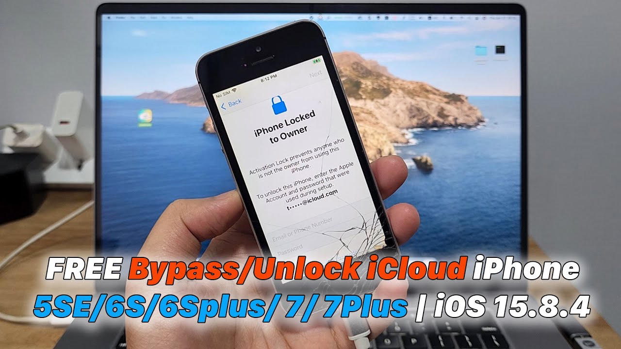 FREE Bypass/Unlock iCloud iPhone 5SE/6S/6S+/7/7+ | iOS 15 8.4 - YouTube
