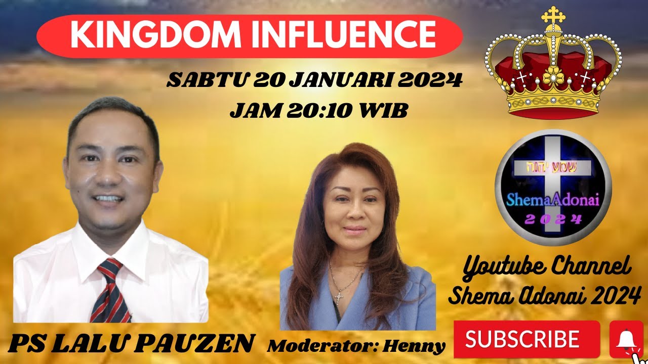 KINGDOM INFLUENCE " NARASUMBER PS LALU PAUZEN - YouTube