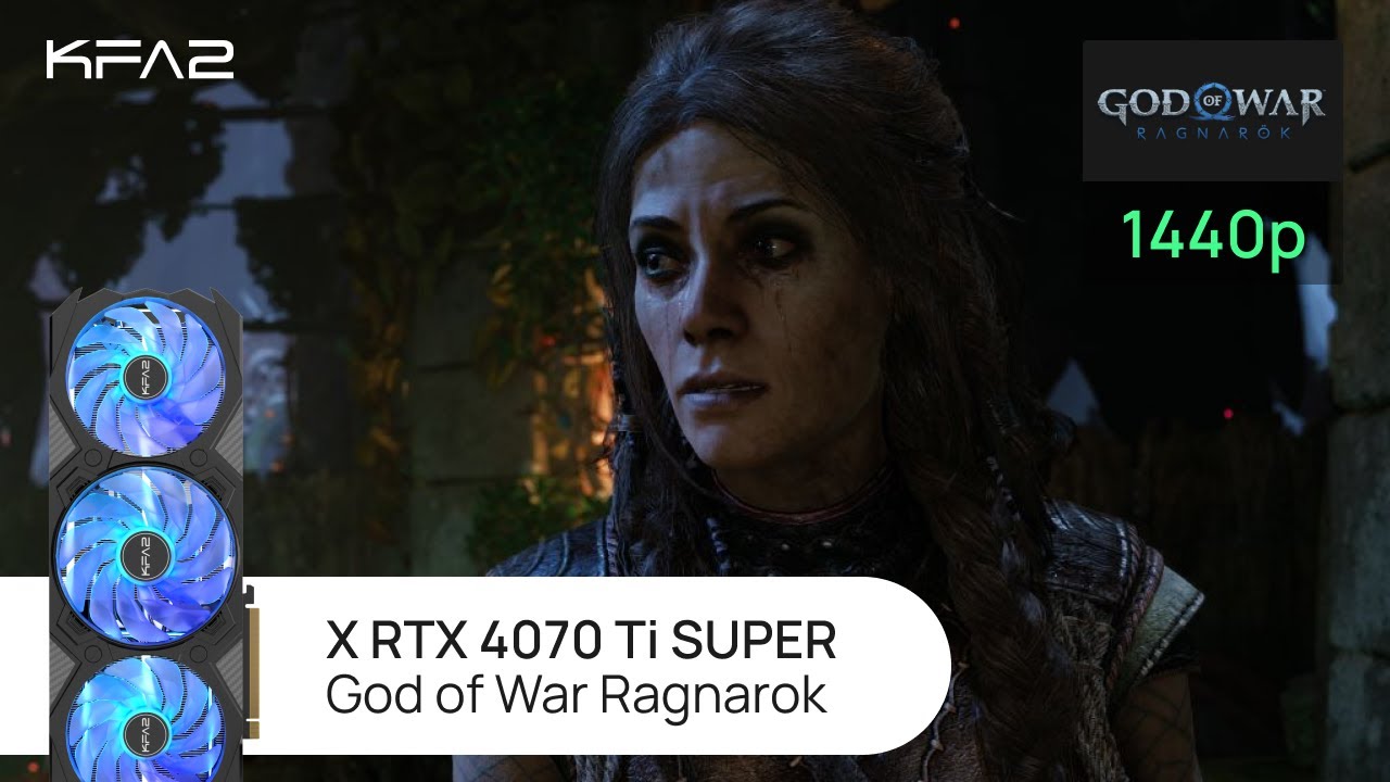 KFA2 X GeForce RTX 4070 Ti SUPER | God of War Ragnarok | 1440p (2K) разрешение - YouTube