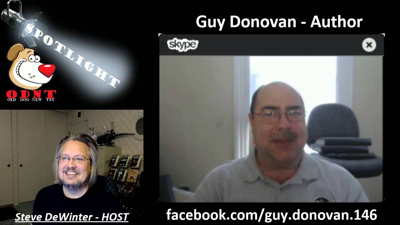 Author Spotlight: Guy Donovan - YouTube