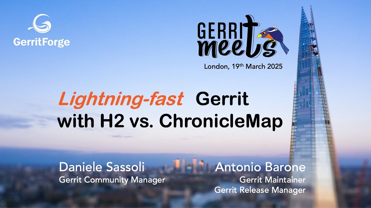 Lightning-fast Gerrit with cache-chroniclemap - YouTube