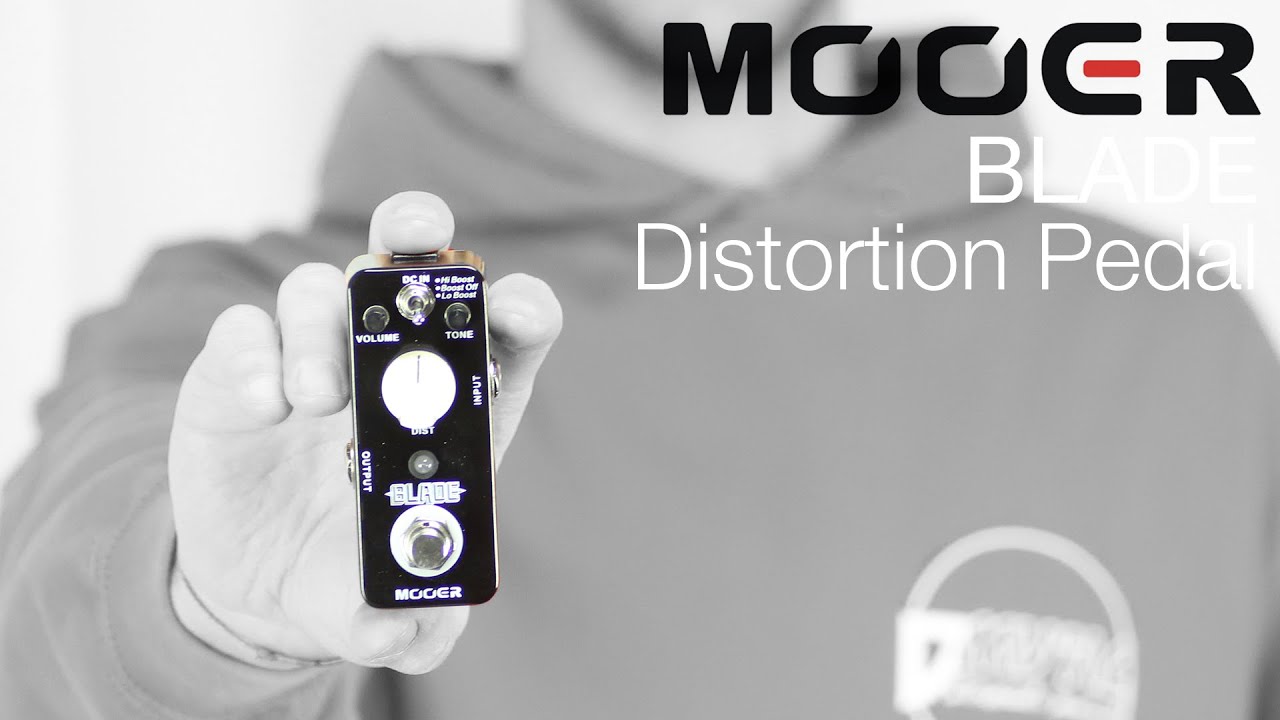 Mooer Blade Distortion Pedal | Recensione effetto per chitarra - YouTube