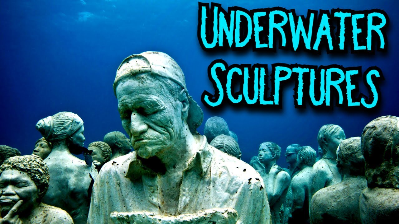 The Secret Realms of Underwater Sculptures - YouTube
