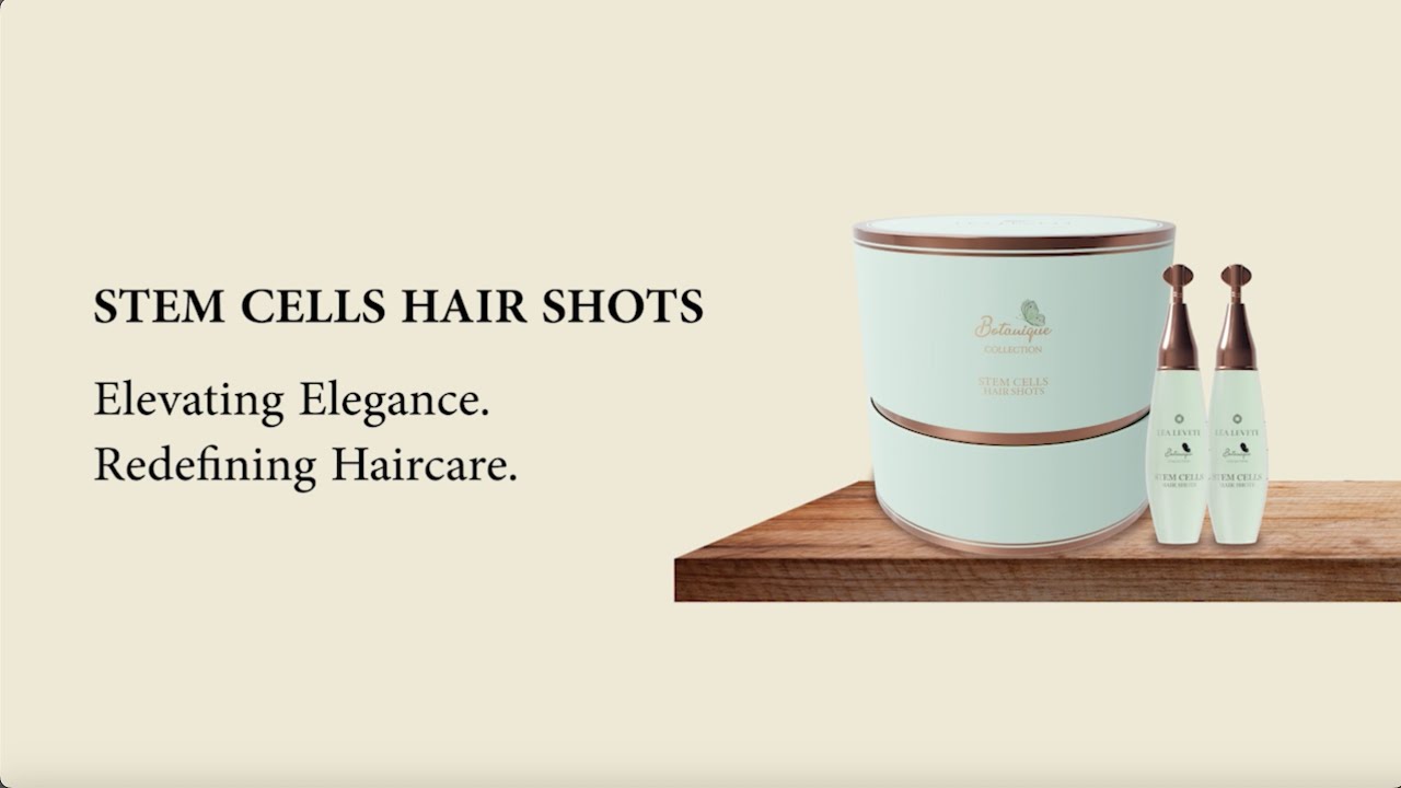 Léa Levett - Stem Cells Hair Shots Application - YouTube