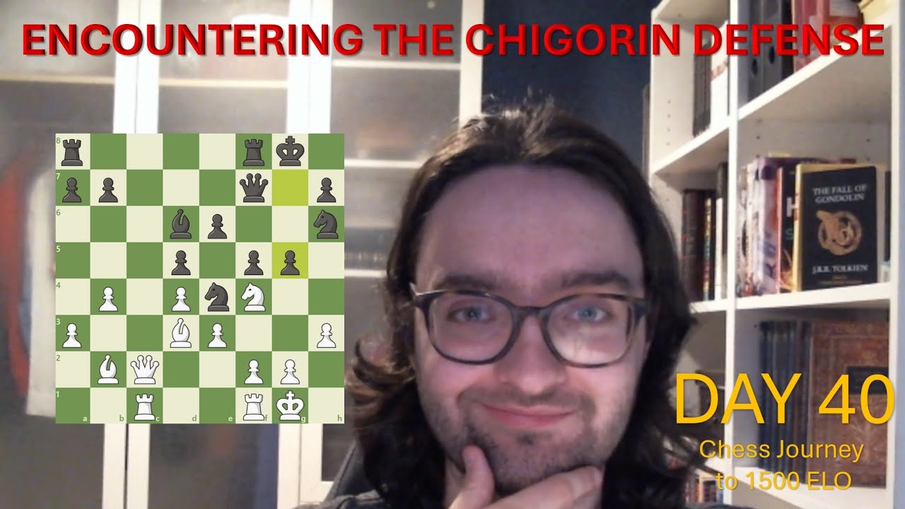 Day 40: Chess Journey to 1500 ELO - YouTube