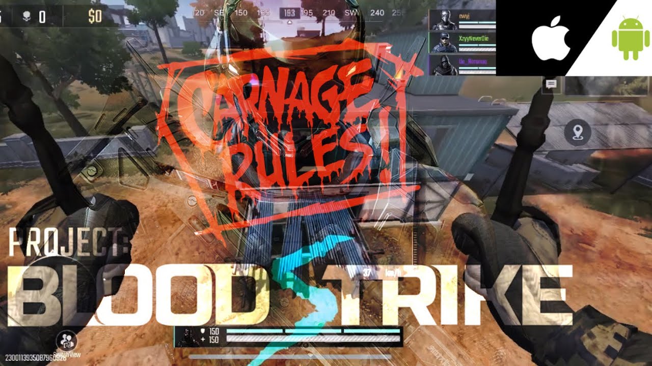 Project:Bloodstrike • Gameplay • beta test • Testflight ANDROID/IOS ...