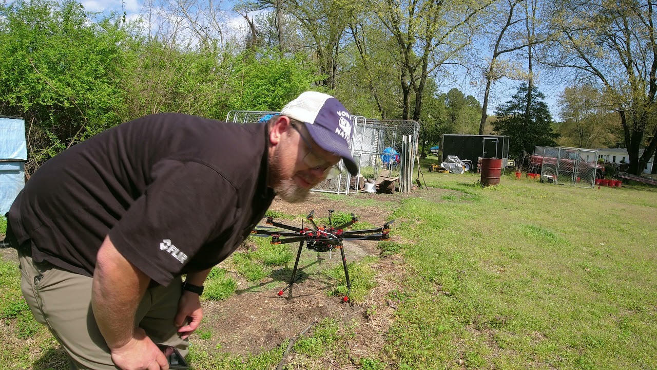 Custom Heavy Lift Octocopter build on Tarot X8/T1000 frame - YouTube