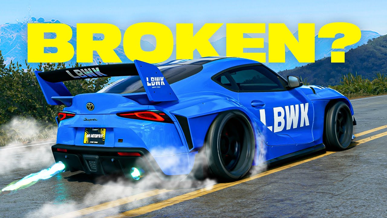 I FINALLY got my Liberty Walk Supra in The Crew Motorfest!! - YouTube