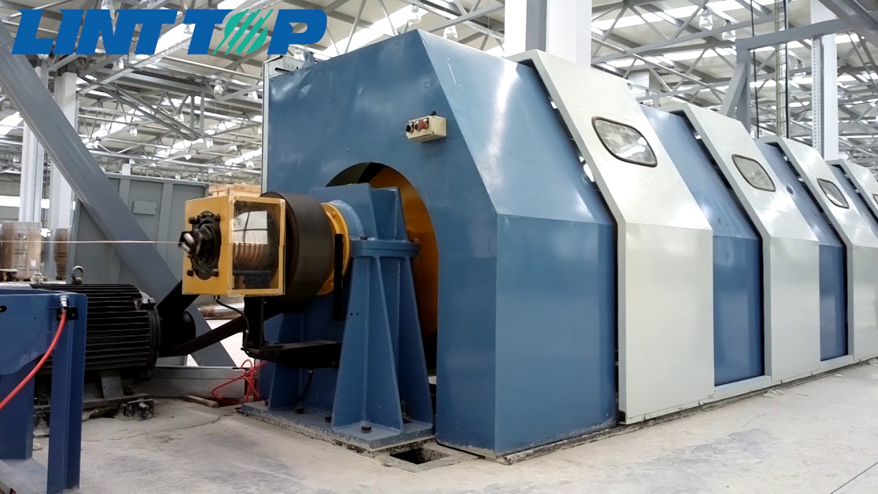 Tubular Stranding Machine - YouTube