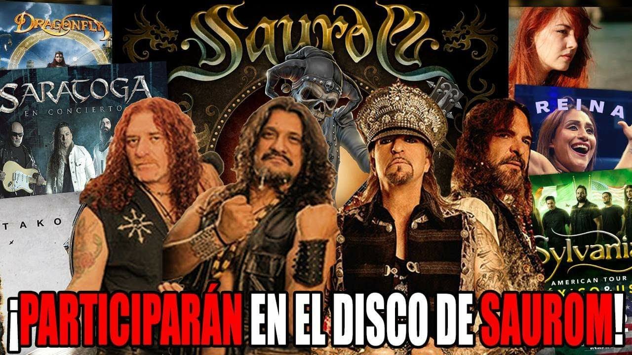 ¡Nuevo disco tributo a Saurom! | Gira de Saratoga | NotiRock Julio 2021 ...