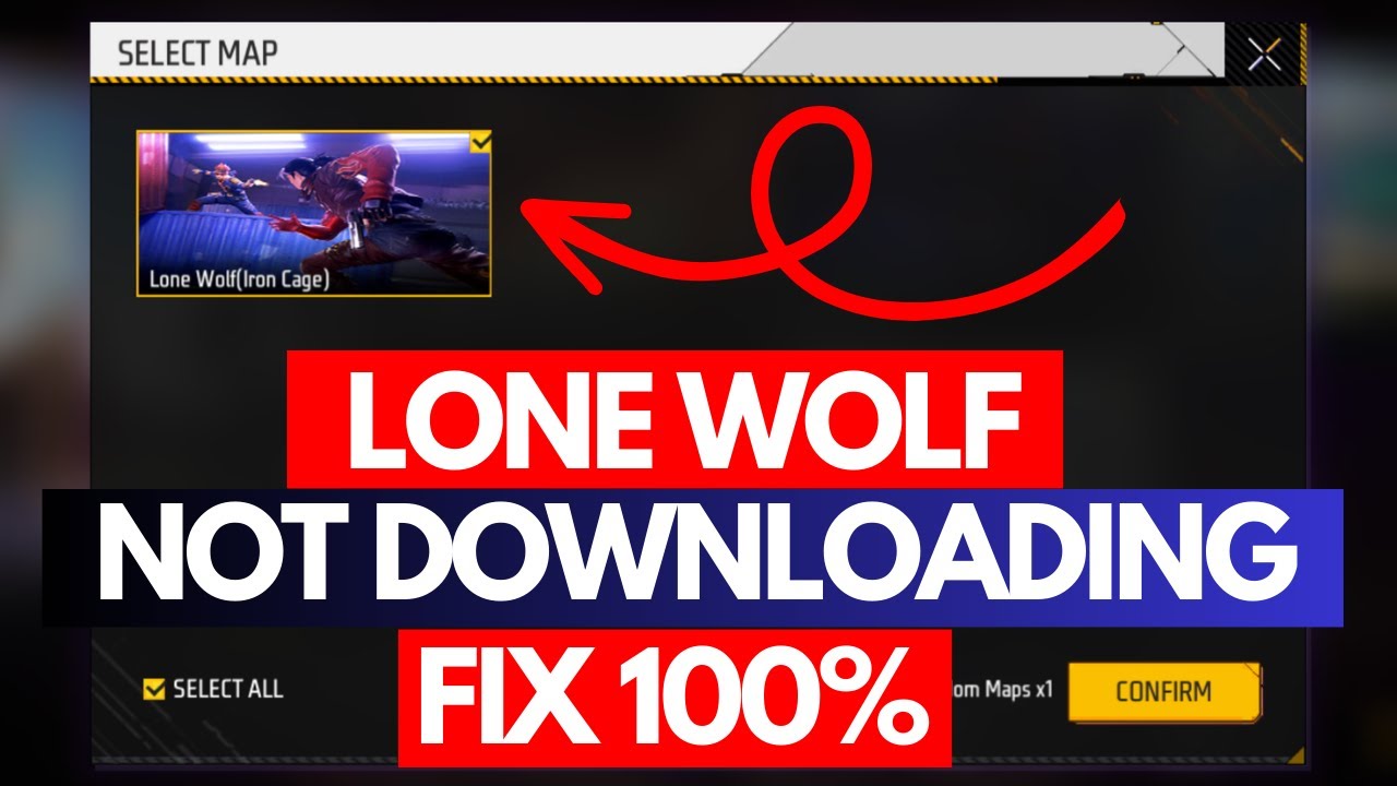 Lone Wolf Not Downloading in iPhone Problem Fix 100% | Free Fire Lone ...