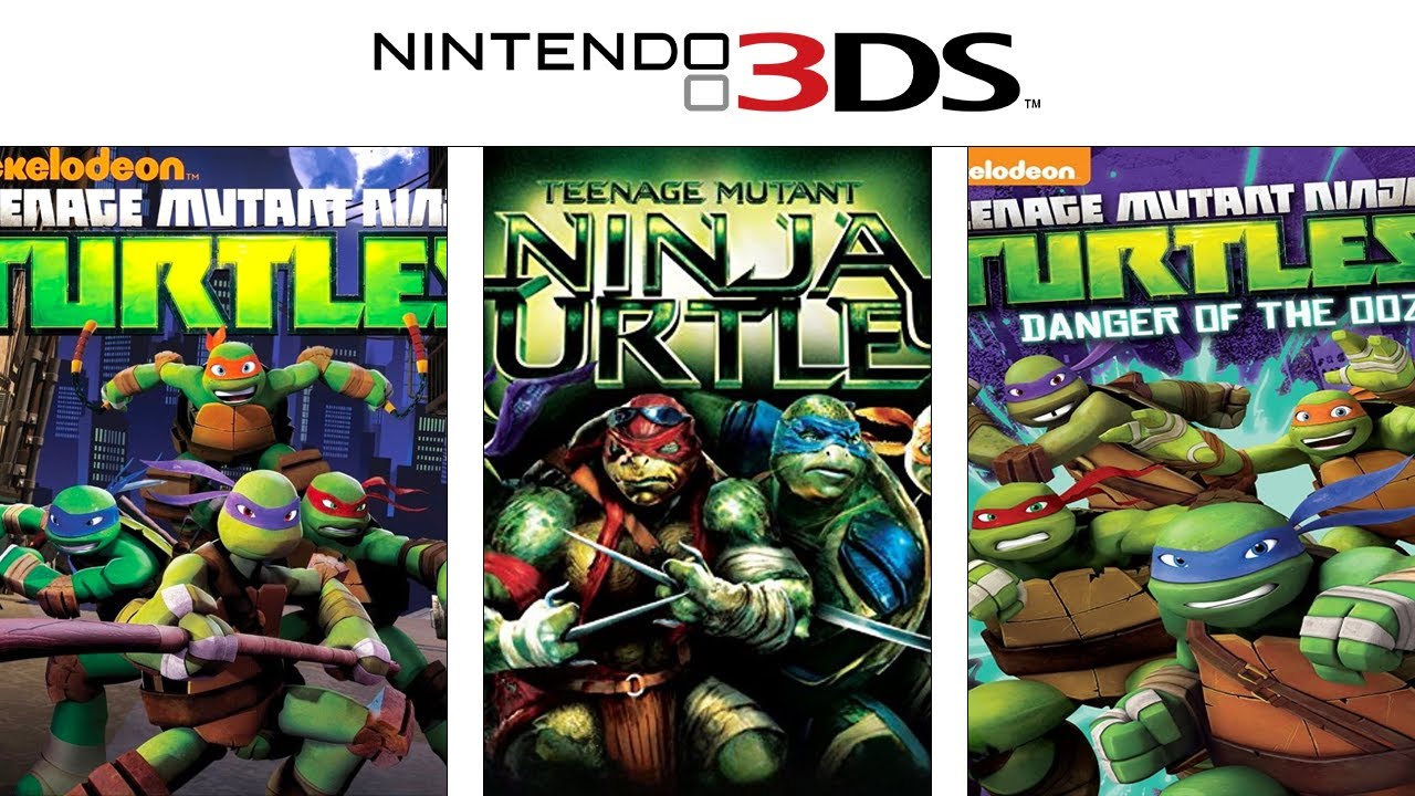Teenage Mutant Ninja Turtles Games for 3DS - YouTube