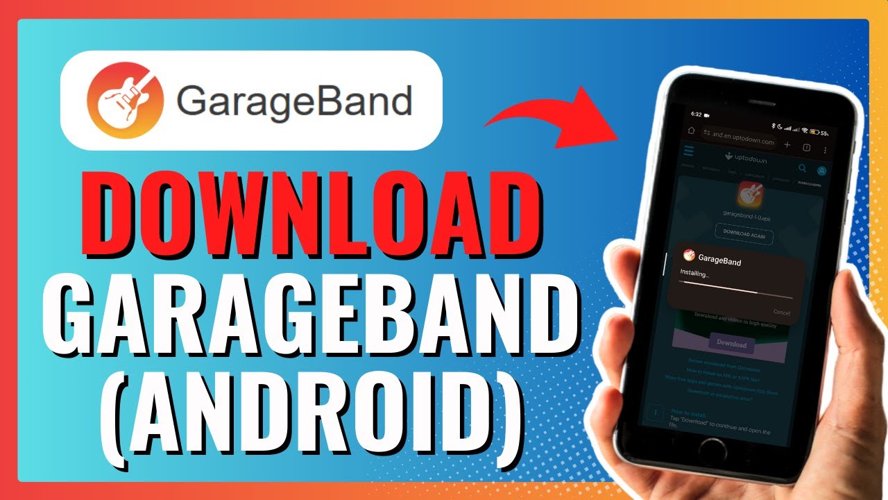 How to DOWNLOAD GarageBand on Android 2024! - YouTube
