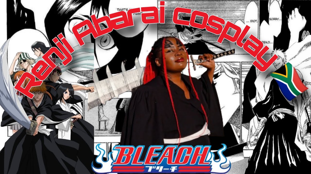 Renji Abarai cosplay 😊 || I made my own Zabimaru 🐍🦍 || South African ...