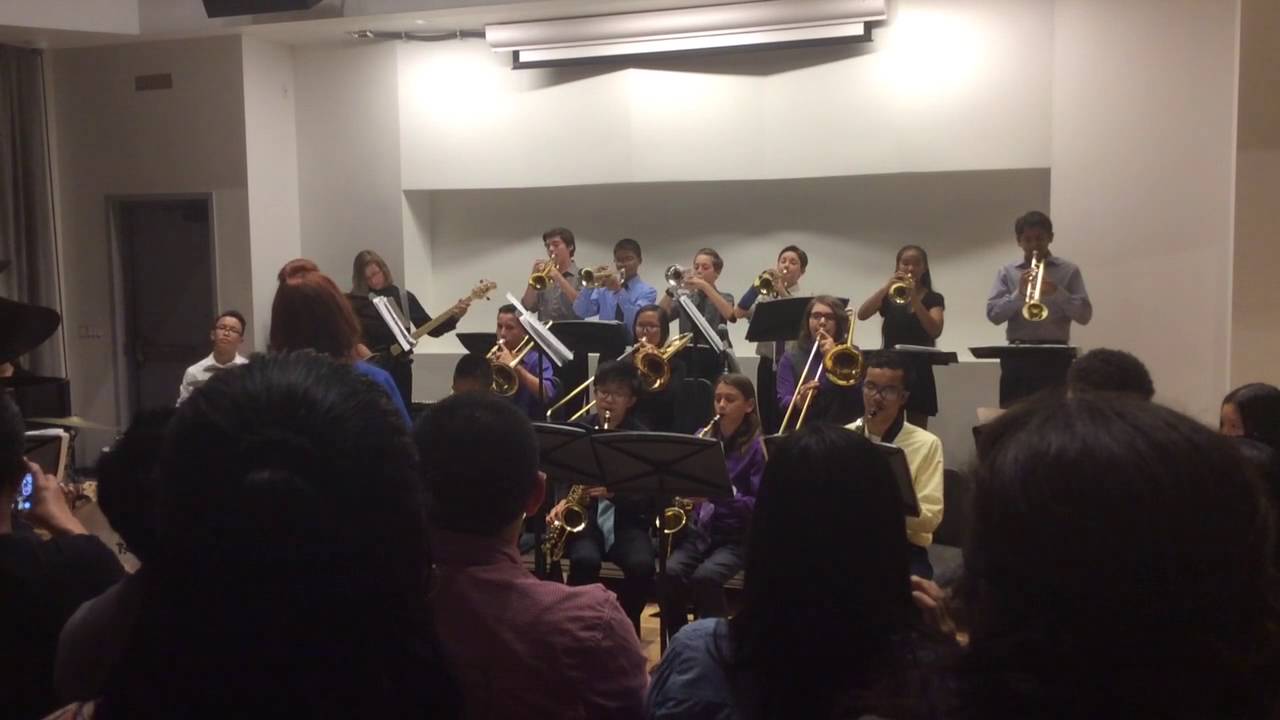 Townsend JHS Jazz Band performs The Way You Look Tonight - YouTube