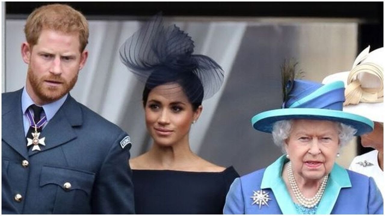 'Queen waiting for next nuclear bomb': Palace fury at 'delusional' Meghan and Harry - YouTube