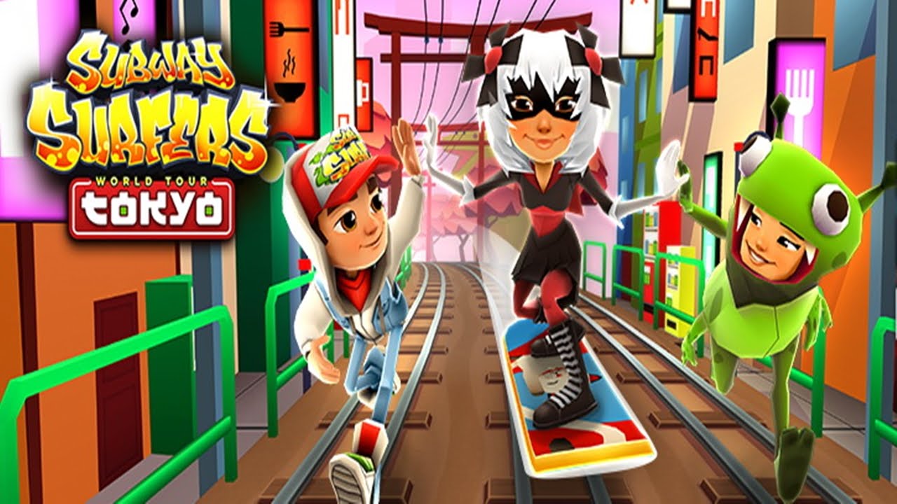 Subway Surfers: Tokyo - Sony Xperia Z2 Gameplay - YouTube