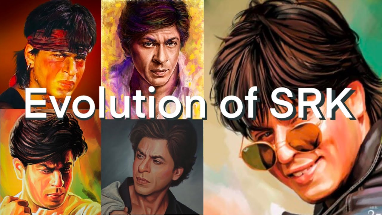 Evolution of Shah Rukh Khan ! Happy Birthday SRK | Ayyo Edits - YouTube