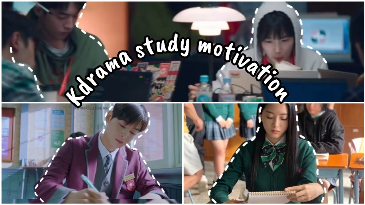 Kdrama study motivation ️ - YouTube