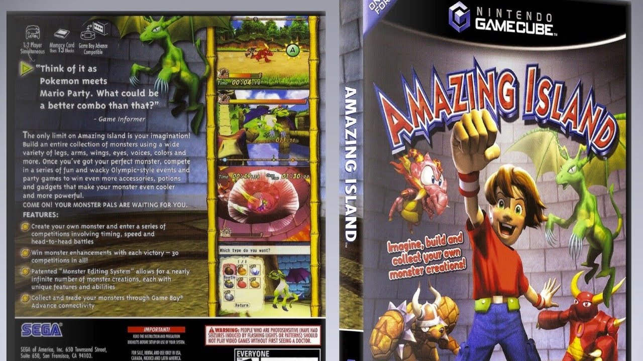 Amazing Island (GameCube/2004) Gameplay [4K] #1 - YouTube