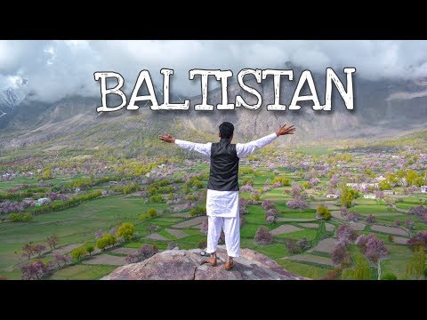 Chunda VALLEY  Baltistan  . Spring season