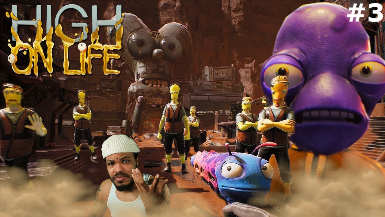 High on Life| THESE ALIENS HAVE A LOT OF TURBULENCE LOL (Douglas Boss ...