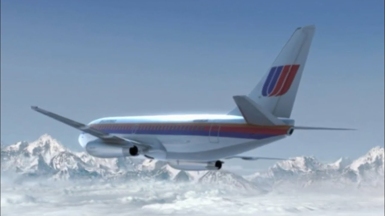 United Airlines Flight 585 - Crash Animation - YouTube