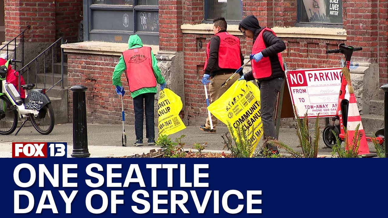 Mayor Harrell, hundreds of volunteers help clean up streets on One ...