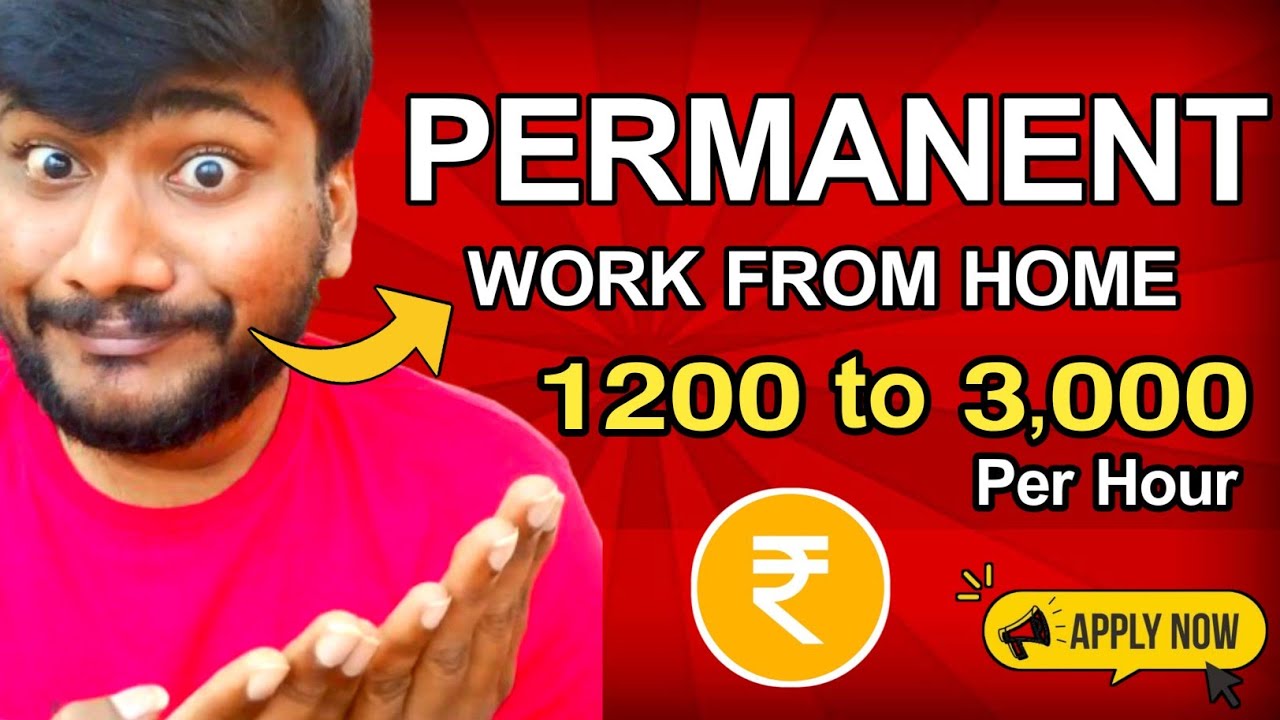 permanent work from home jobs | work from home jobs | remote jobs - YouTube