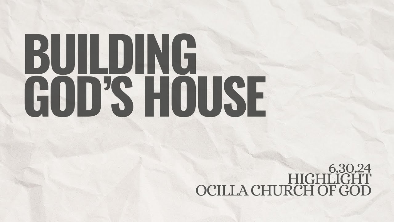 Building God's House - YouTube