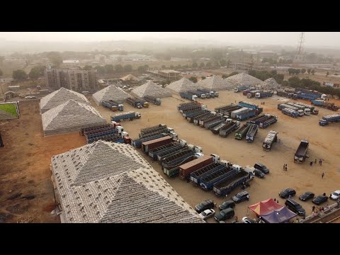 Rice Pyramids of Abuja - YouTube