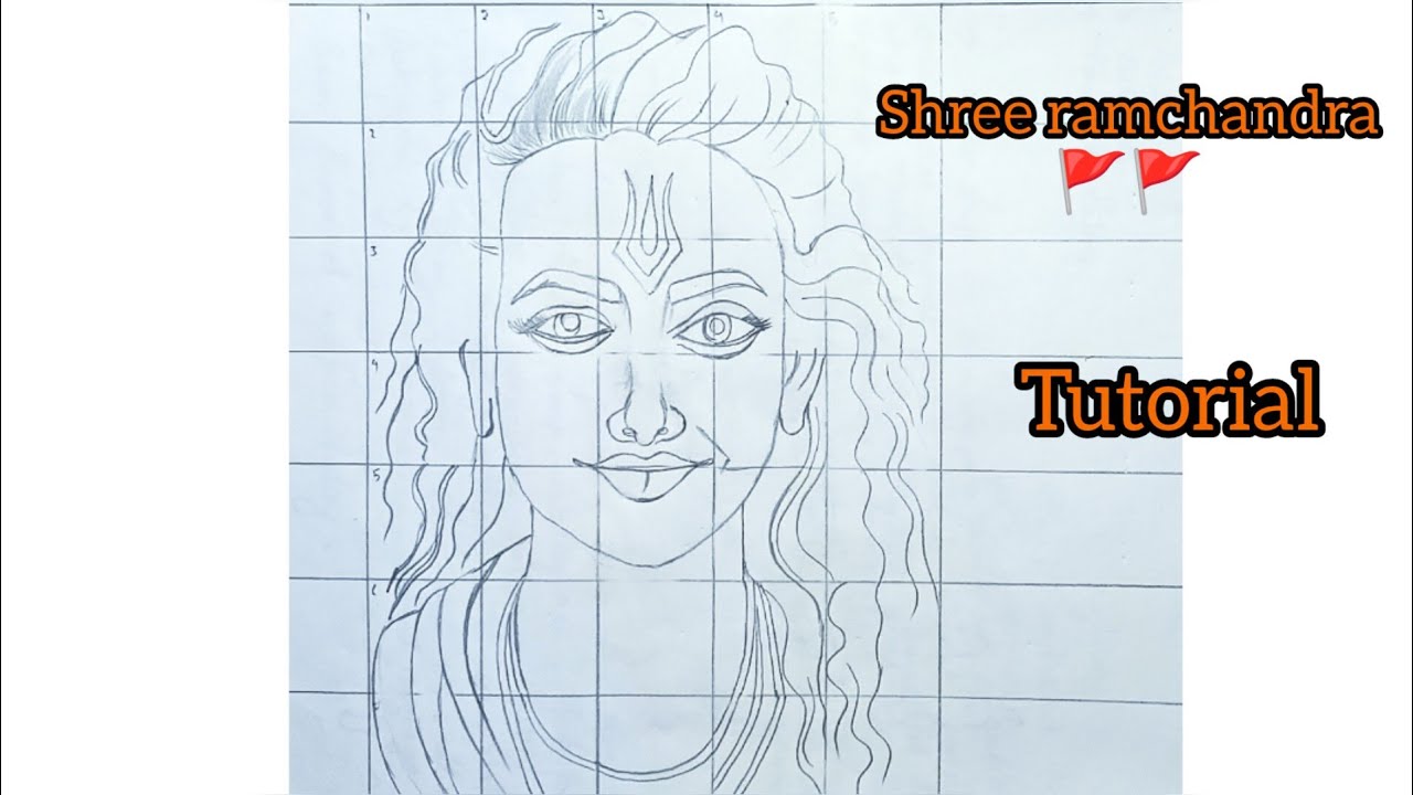 Ramchandra Drawing Easy//Ramchandra Drawing Step By Step - YouTube