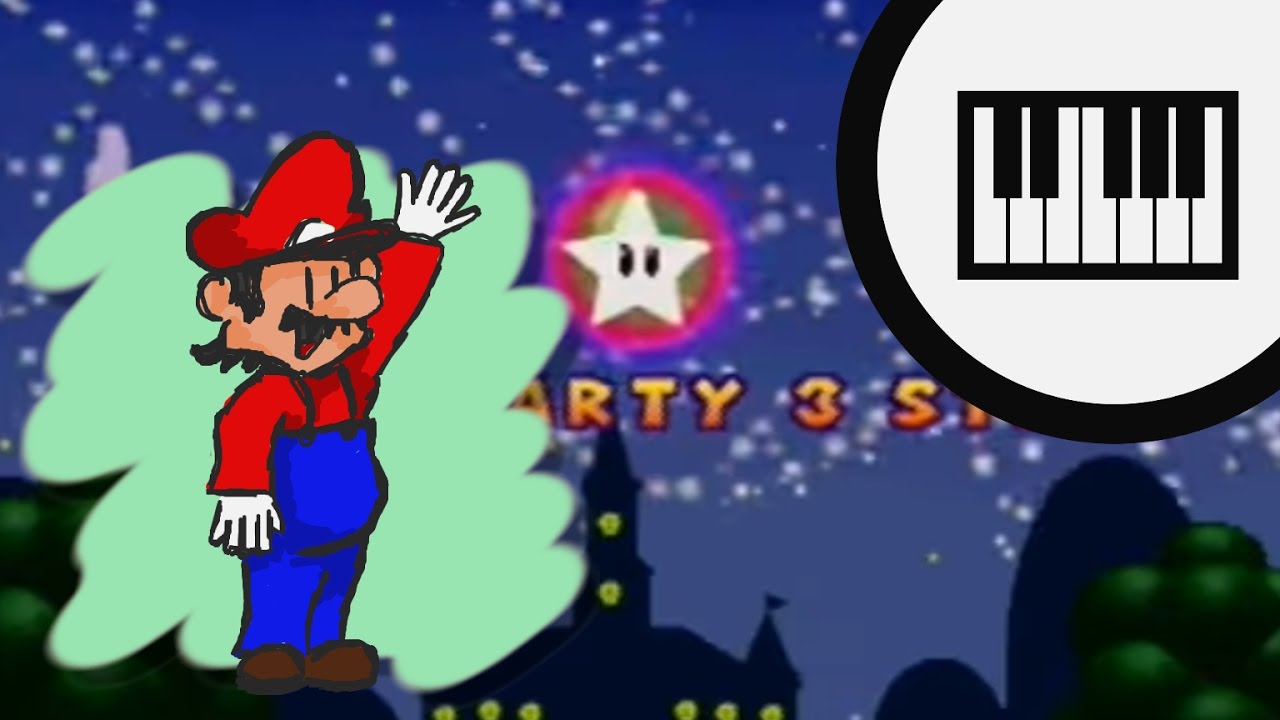 Mario Party 3 - Staff Credits (Piano) - YouTube