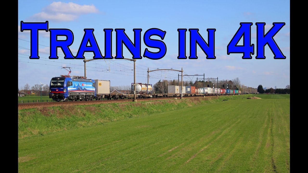 Trains in 4K! - YouTube