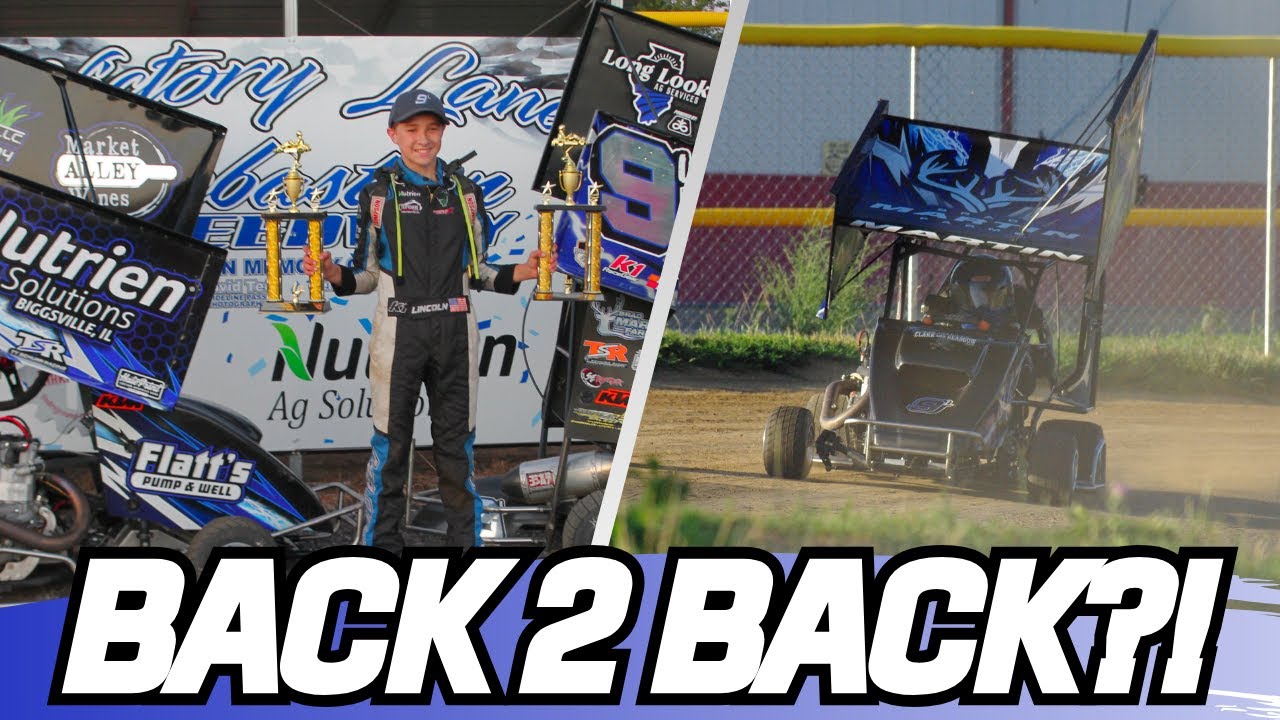 Going BACK 2 BACK at Sebastian's Speedway!! - YouTube
