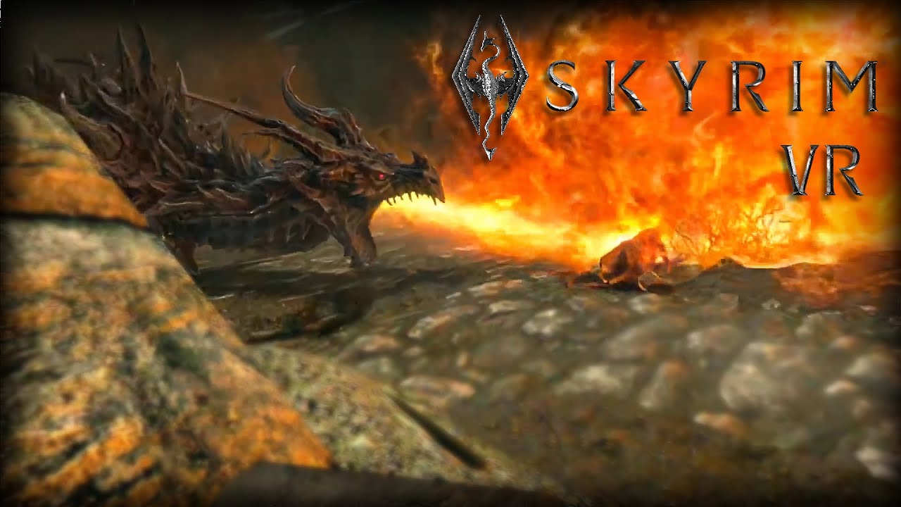 Skyrim Vr -I'm eight foot tall and hyperactive! - YouTube