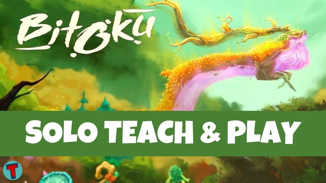 Bitoku Board Game | Solo Tutorial and Playthrough | How to Play Against ...