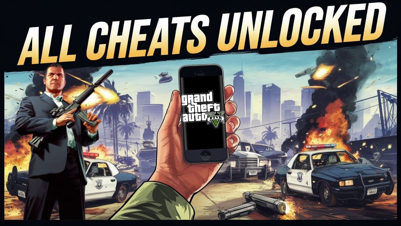All Cheat Codes GTA 5 Unlocked 2025 - YouTube