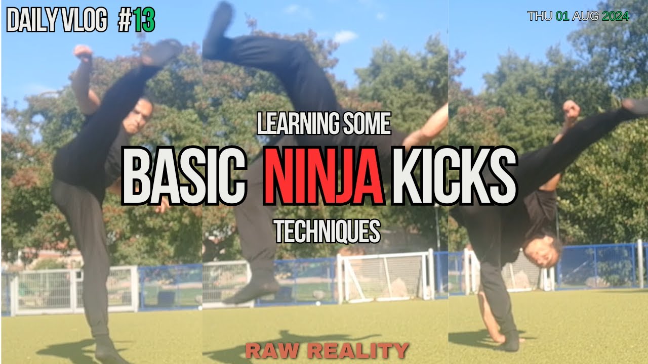 Basic Ninja Kicks - YouTube