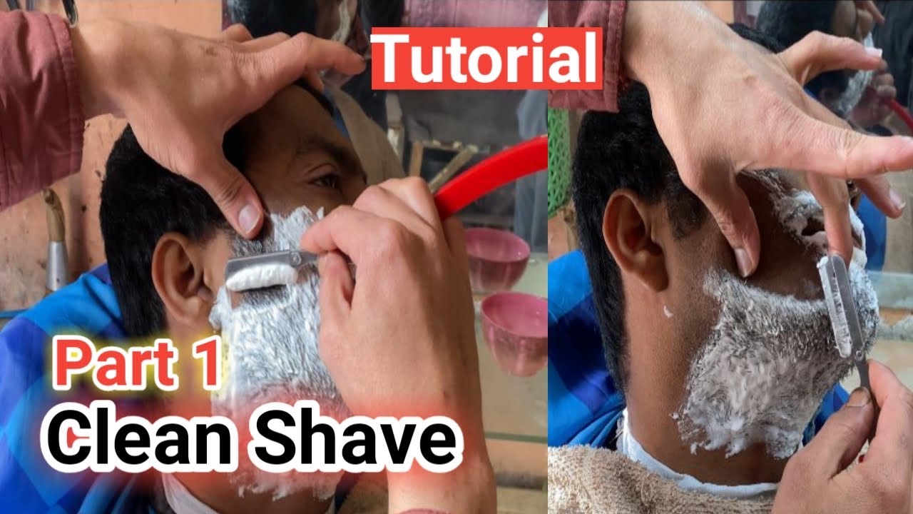Salon Jaisi Clean Shave Ghar Pe 😱 | Easy Trick for Clean Shave at Home ...